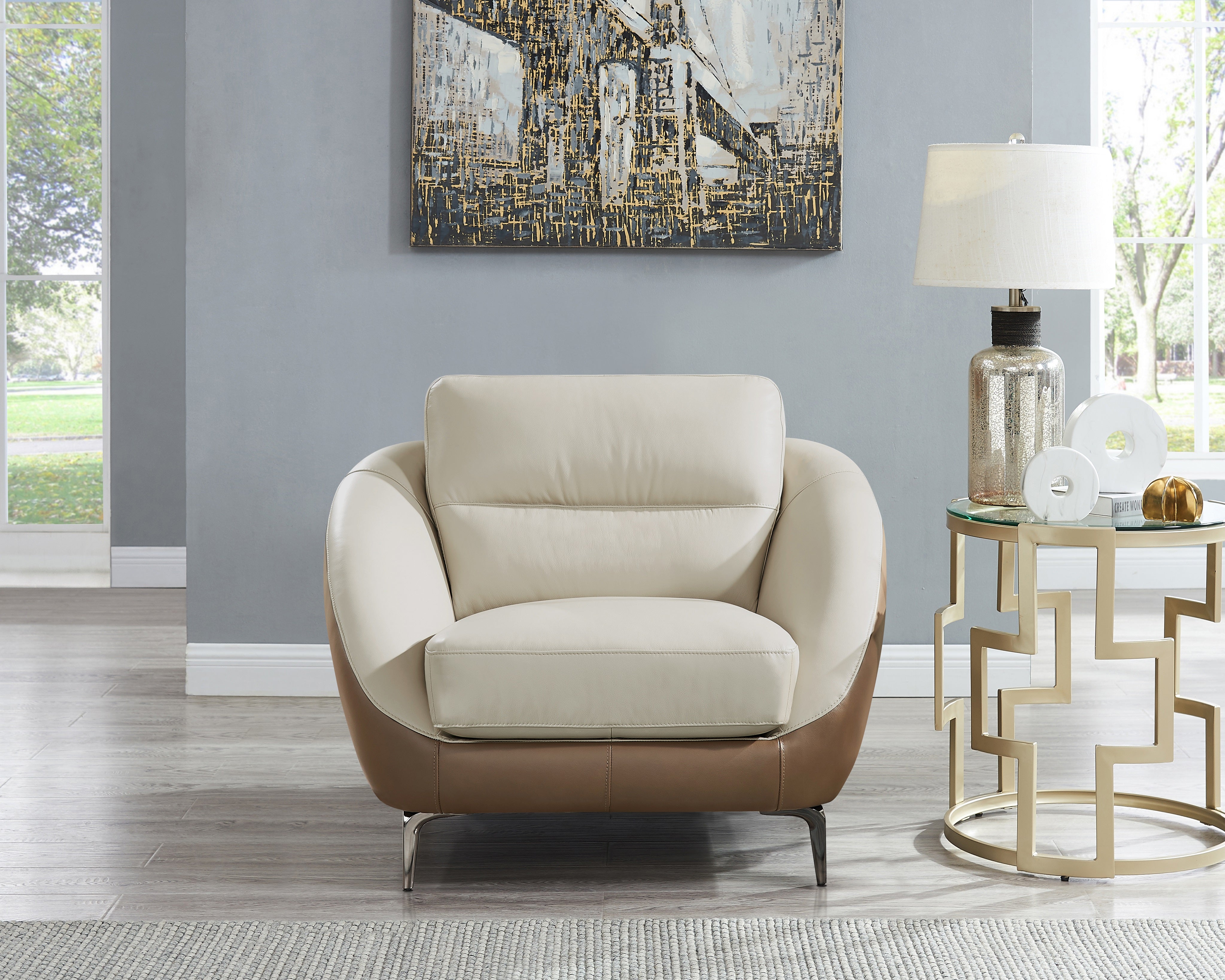 Makena Top Grain Leather Collection Prospera Home